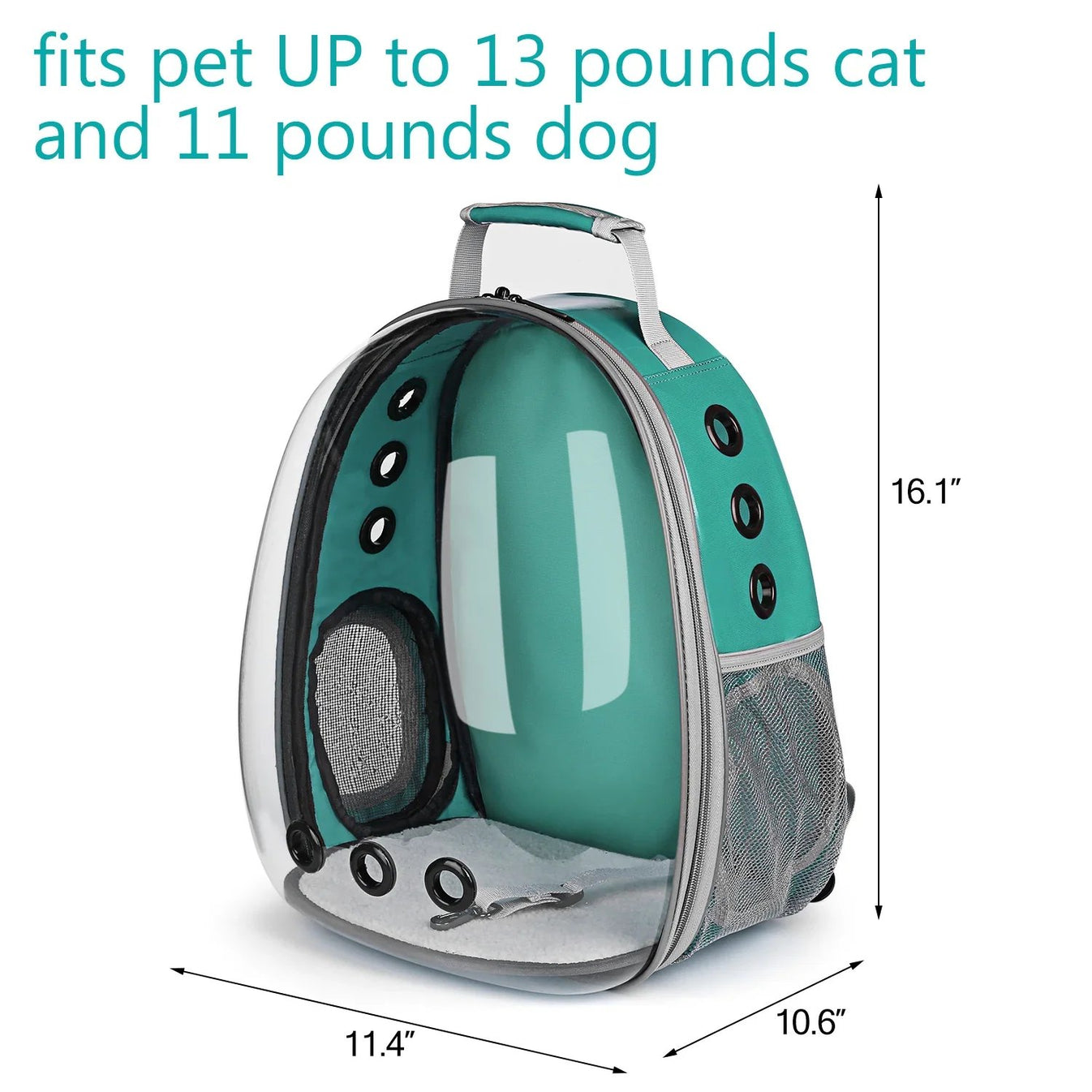 Cat Bubble Backpack with Clear Window, Space Capsule Transparent ...